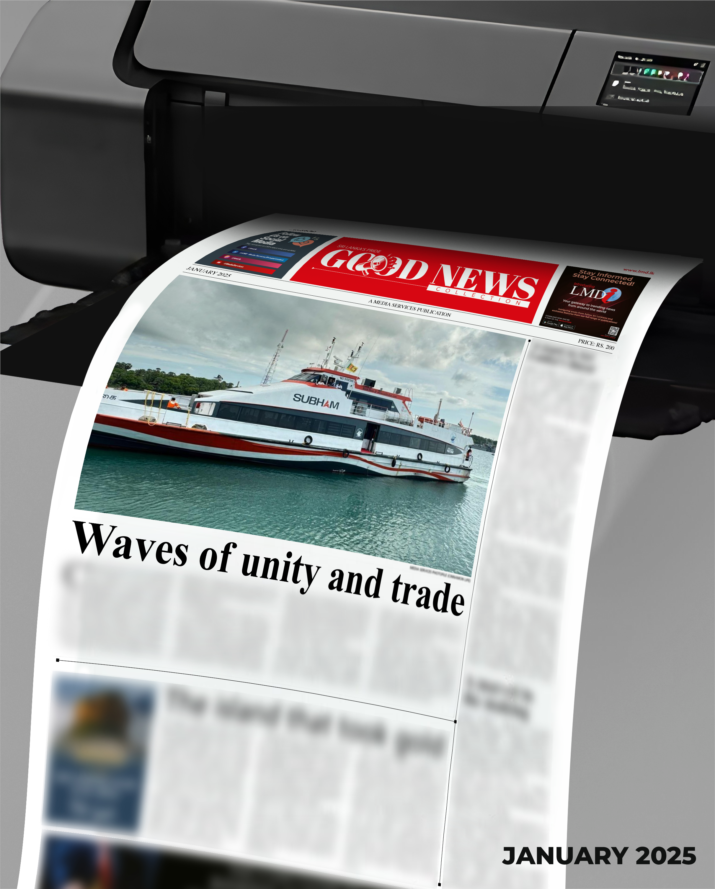 WAVES OF UNITY AND TRADE - LMD INTERNATIONAL